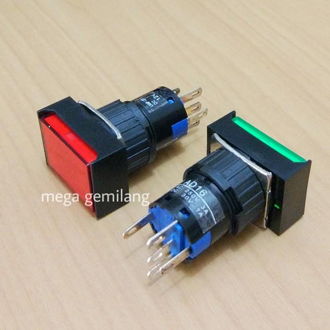 Jual Push Button / Saklar AD16 - Jakarta Barat - Mega Gemilang Glodok ...