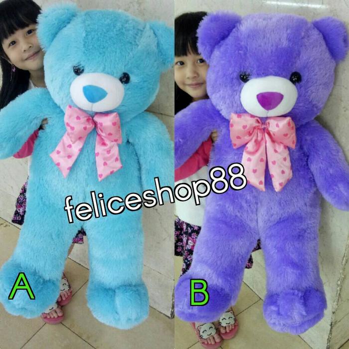 Boneka Beruang Ungu
