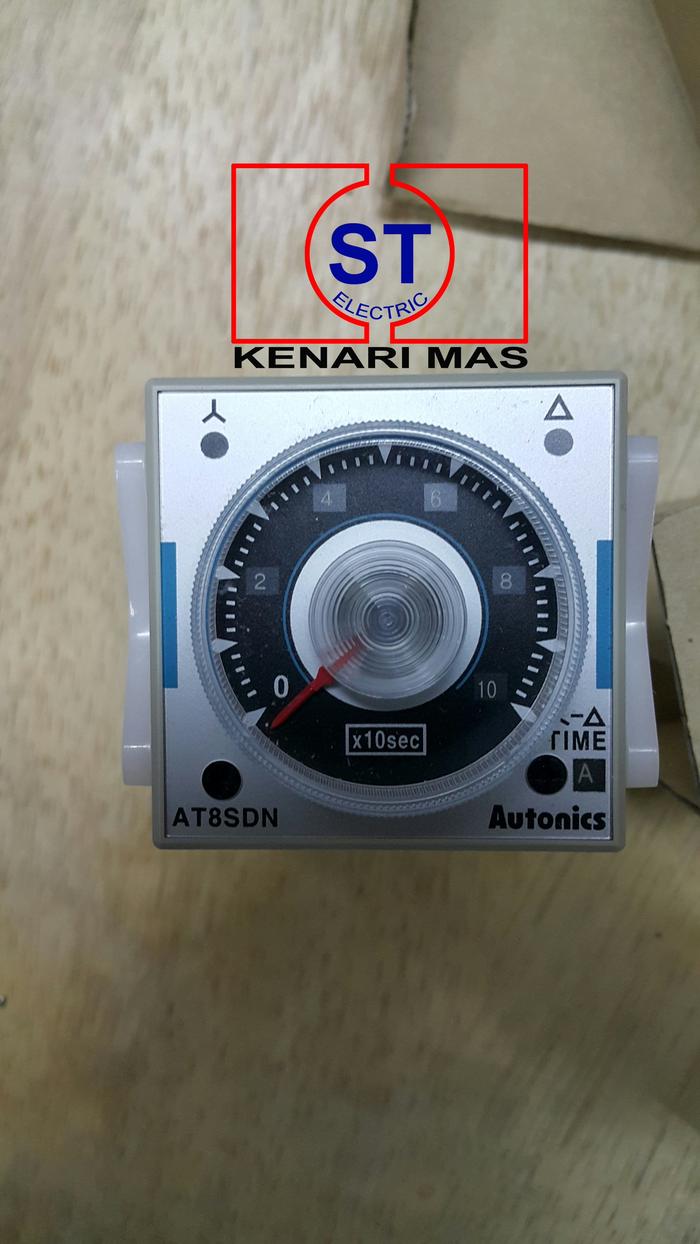 Jual Timer Relay AUTONICS AT8SDN 24-240 Analog Timer, Star Delta ...