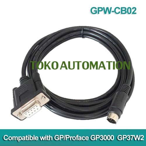 Jual GP Pro-Face Proface HMI Programming Cable RS232 GPW-CB02 GPWCB02 ...