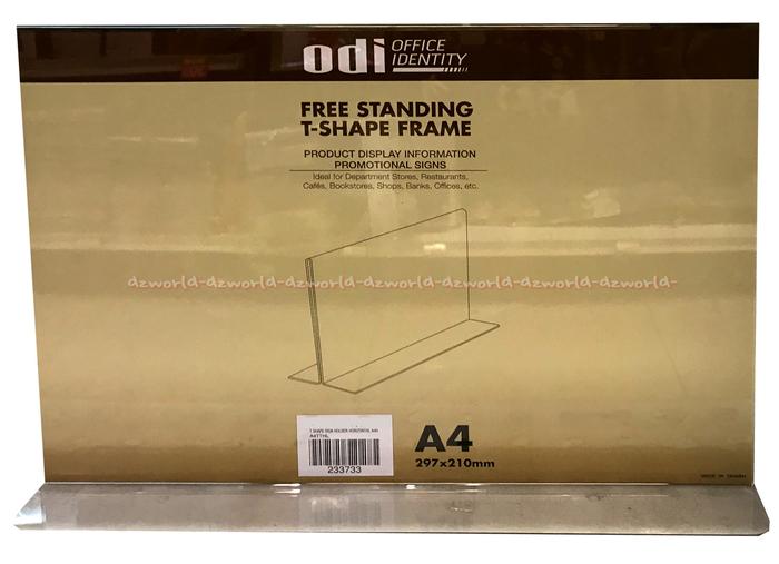Jual Free Standing T-Shape Frame Cocok Untuk Mendisplay Brosur ...