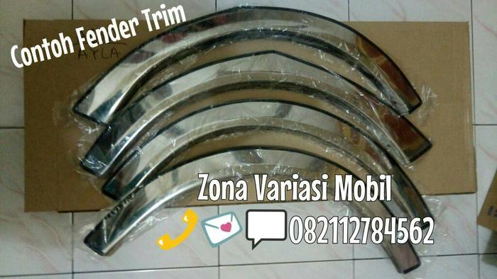 Jual Fender Trim / Over fender / List Atas Ban Avanza Stainless Tebal ...