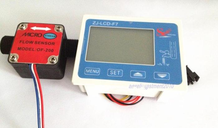 Jual Liquid Fuel Oil Flow meter with 1/2'' diesel gasoline Gear flow ...