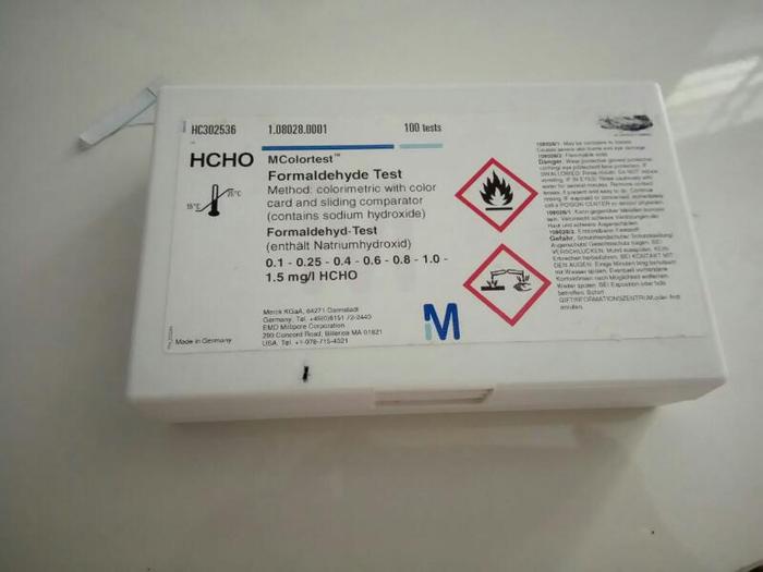 Jual Merck Formaldehyde Test / Merck Alat Uji Formalin Kuantitatif ...