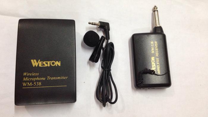 Jual WESTON WIRELESS MiCROPHONE WM-538 - Kota Pekanbaru - tokomichael ...