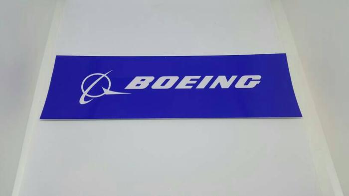 Jual Sticker / Stiker Boeing Blue Offical Boeing Merchandise ORIGINAL ...