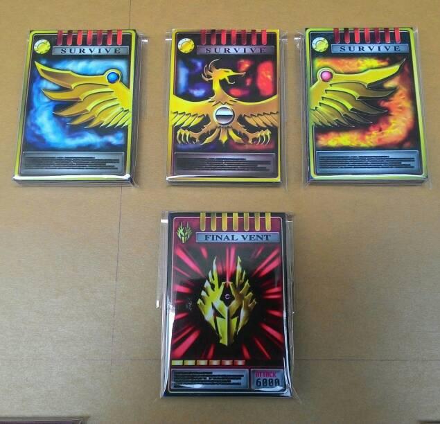Jual kamen rider ryuuki card / kartu kamen rider ryuki custom - Kab ...