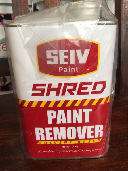 Jual SEIV SHRED PAINT REMOVER 1 KG / PERONTOK CAT / PENGAPUS PENGELUPAS ...