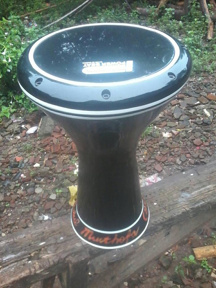 Jual SAMPLE DARBUKA 8 3/4 BLACK kombinasi putih - Kota Pasuruan ...