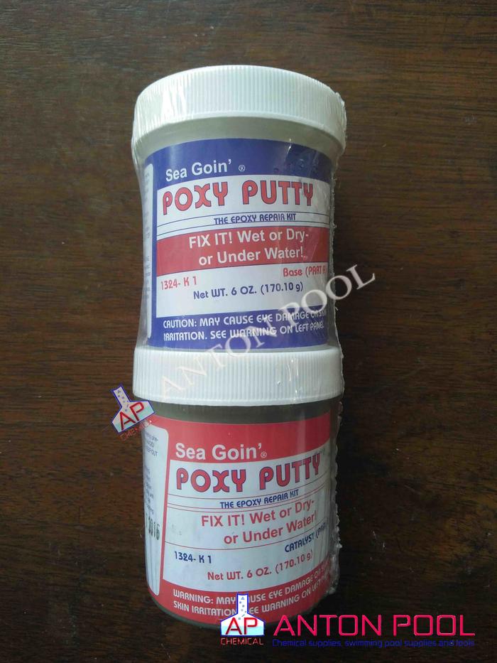 Jual Lem Keramik Bawah Air Poxy Putty (pack 340gr) - Jakarta Selatan - Anton Pool | Tokopedia