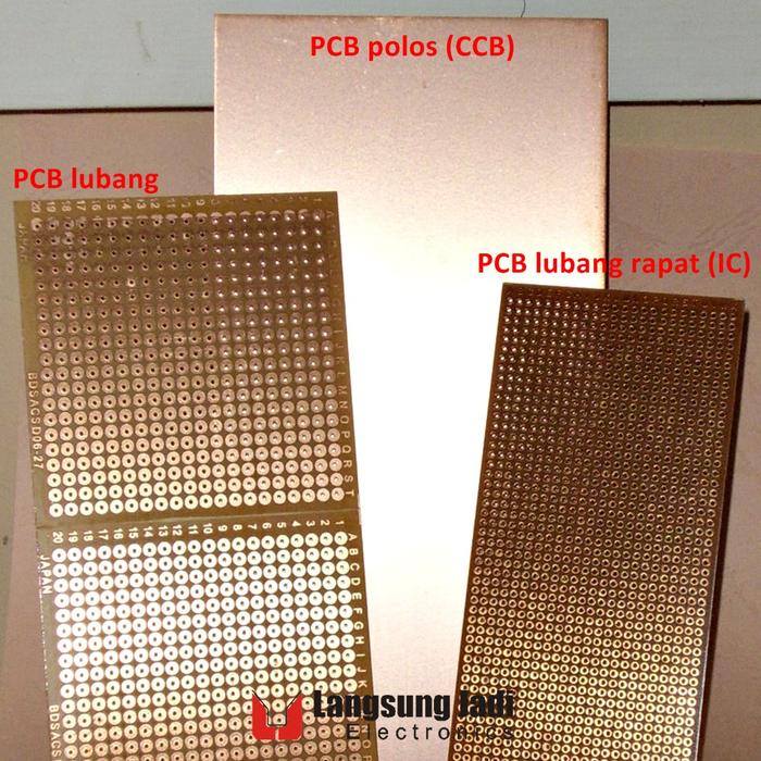 Jual PCB bolong lubang standard, ukuran 8.3x16.6 cm - Kab. Bogor ...