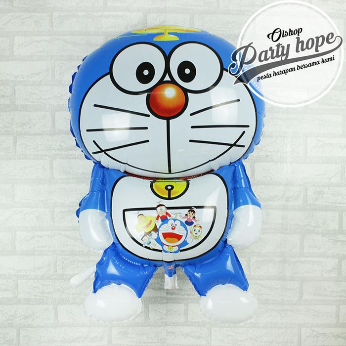 Promo balon foil doraemon jumbo / balon doraemon jumbo / balon foil ...