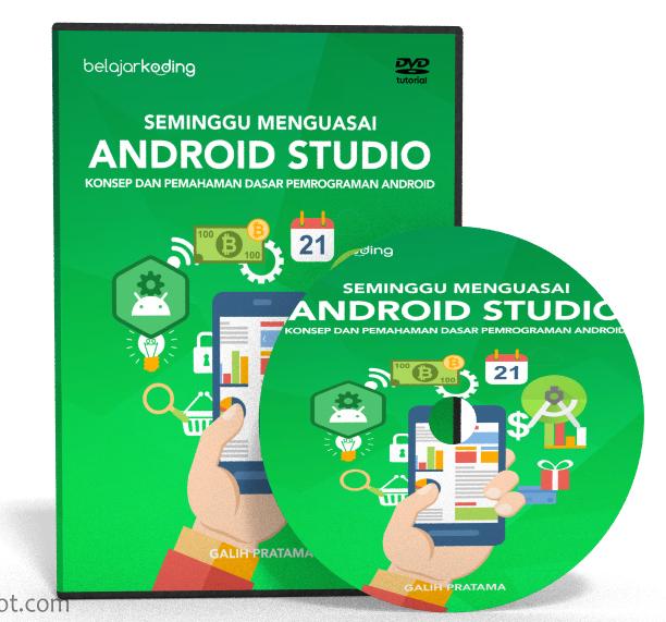Jual VIDEO TUTORIAL ANDROID - SEMINGGU MENGUASAI ANDROID STUDIO - Kab. Bandung Barat - tutorial ...