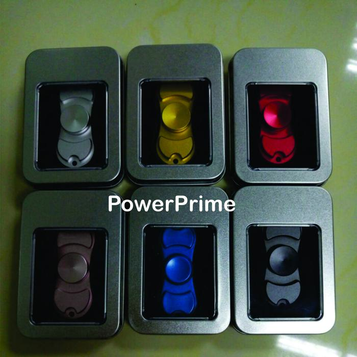 Jual Fidget Spinner Aluminium Original Premium Hand Spinner Dual Wing ...
