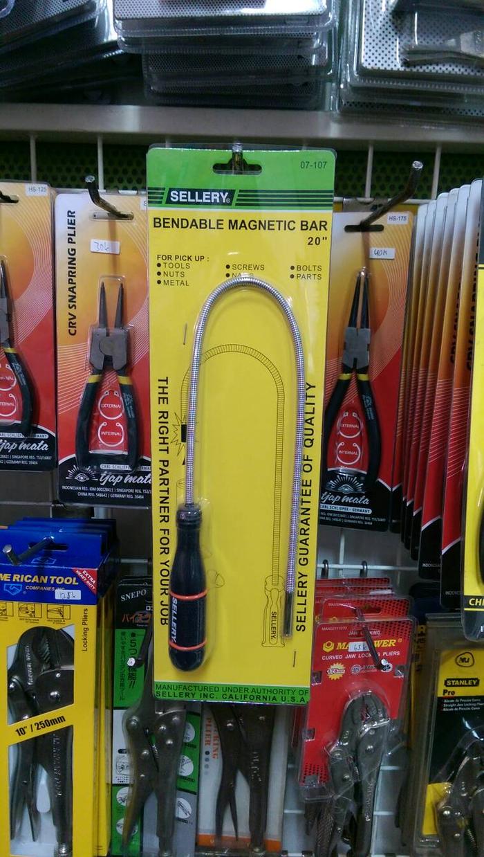 Jual Bendable magnetic bar obeng magnet 20 inch Sellery - Jakarta Barat - warungteknik | Tokopedia