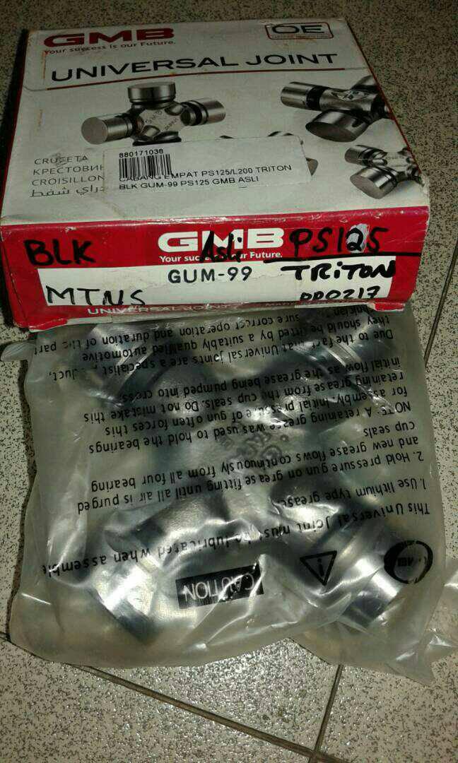 Jual CROSS JOINT/ JOINT KOPEL PS125 CANTER/ L200 TRITON/ PAJERO - Kota ...