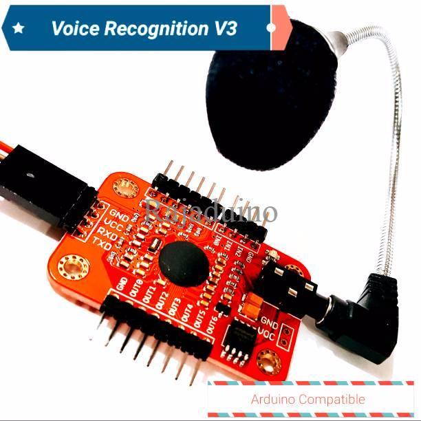 Jual Voice Recognition V.3 Speech Recognition V3 Module for Arduino ...