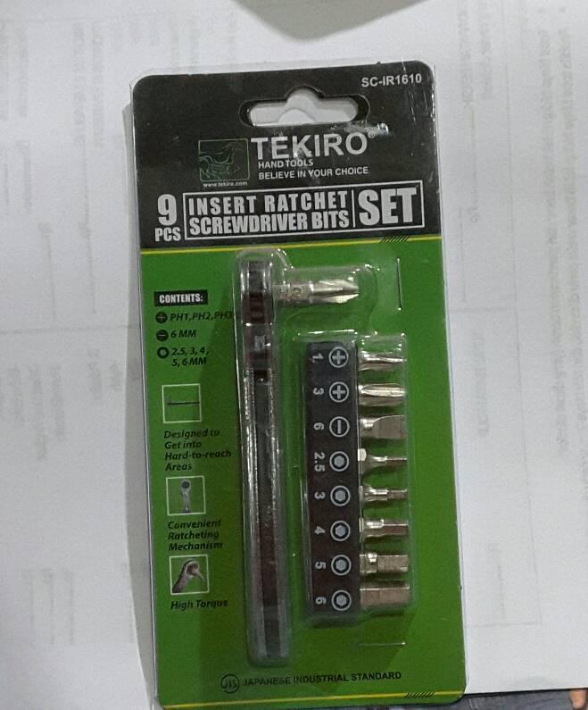 Jual TEKIRO INSERT RATCHET SCREWDRIVER BITS - Kota Surakarta - Teknik ...