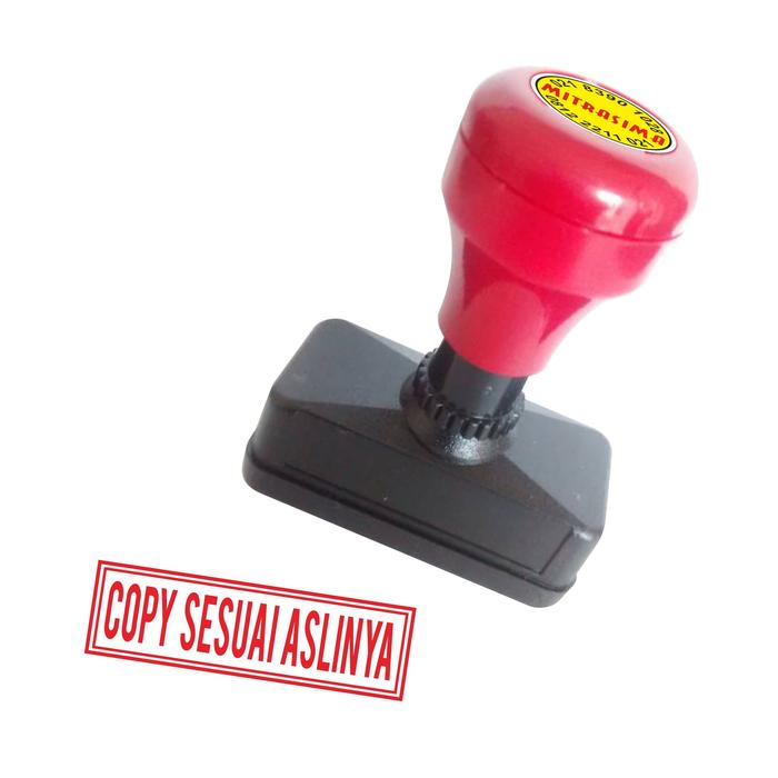 Jual Stempel COPY SESUAI ASLINYA Warna Otomatis - Jakarta Barat ...