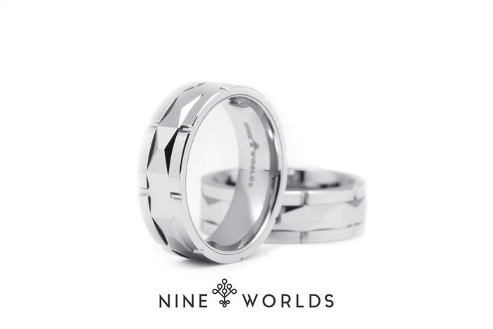 Promo Nine Worlds Ring cincin TUNGSTEN CERAMIC 18K CARBON LUME Pria Wanita Cicil 0% 3x - Jakarta ...