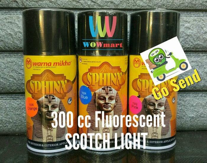 Jual Cat Semprot SPHINX 300 cc Fluorescent Scotch Light PYLOX Scotlite ...