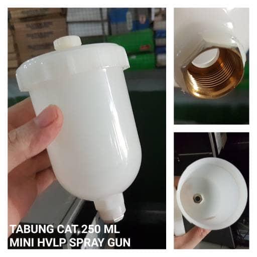 Jual Tabung cat spray gun HVLP mini 250ml - Kab. Subang - Sumber teknik ...