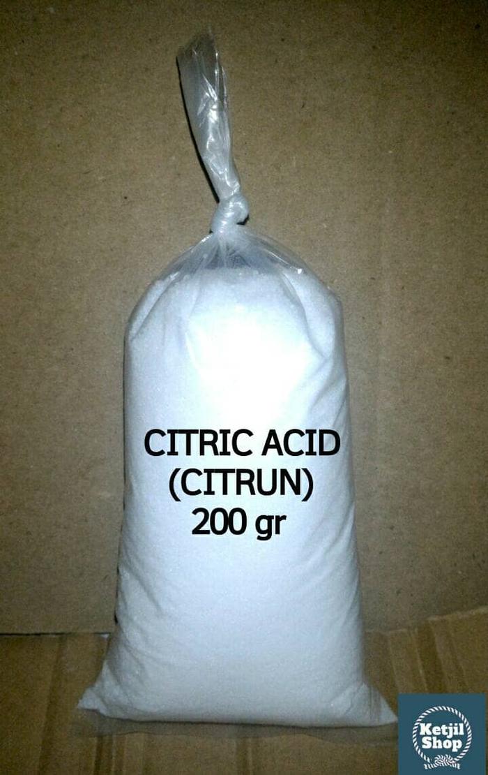 Jual Citric Acid / Citrun / Pembersih Noda Baju / Asam Sitrat 200 gr ...