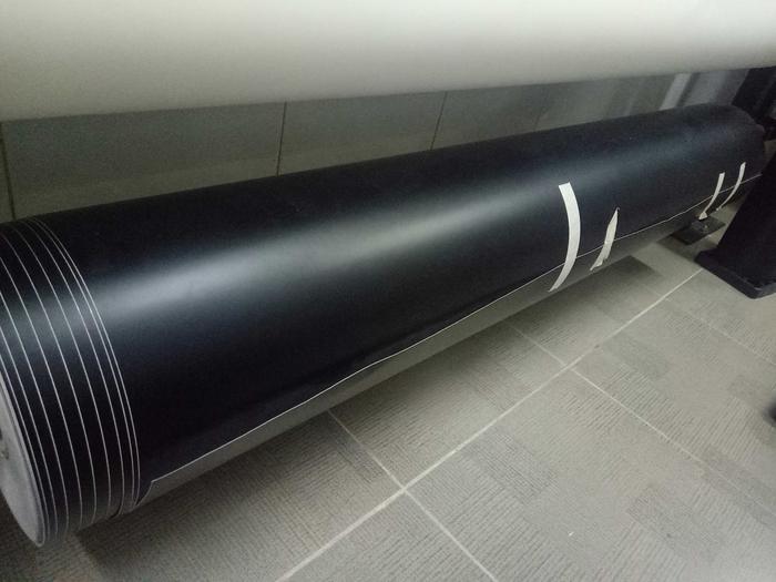 Jual Sticker Hitam Doff (Black Matte) lebar 122cm - Kota Bekasi ...