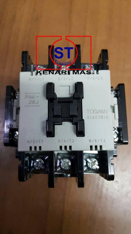 Jual Kontaktor TOGAMI PAK-26J-P3300 / PAK26J PAK-26J 220Volt - Jakarta Pusat - ST Electric ...