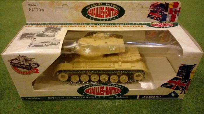 Jual Solido tank patton metal diecast skala 1/43 - Kota Bandung ...