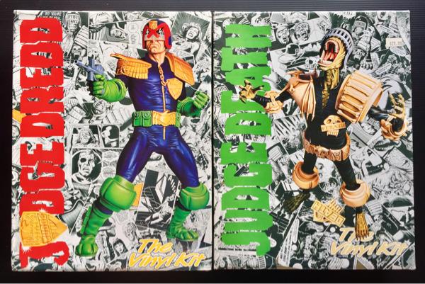 Jual Model Kit Vinyl Judge Dredd & Judge Death VERY RARE!! - Jakarta ...