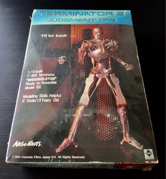 Jual Terminator 2 T-800 Endoskeleton 1/4 Model Kit Argonauts Vintage ...