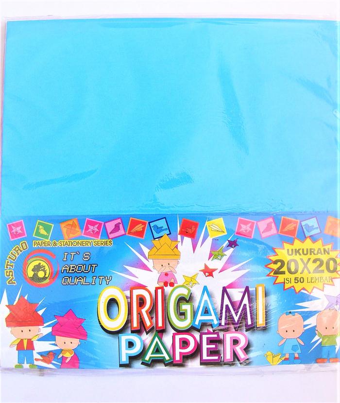Jual Kertas Origami Asturo 20x20 cm isi 50 lembar - Kab. Bekasi - TiV ...