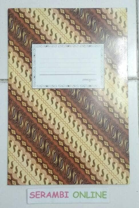 Jual Map Batik Map Kertas Batik Map Dokumen Batik Stopmap Batik - Kota ...