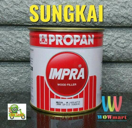 Jual IMPRA WOOD FILLER SUNGKAI 1 KG WF115 / SH113 DEMPUL KAYU PROPAN ...