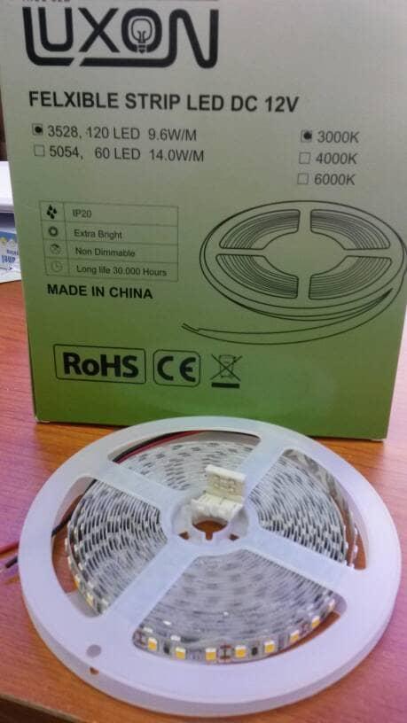 Jual Lampu Led Strip Indirect Cove Drop Cealing 120 Mata LED 9.6w / M ...