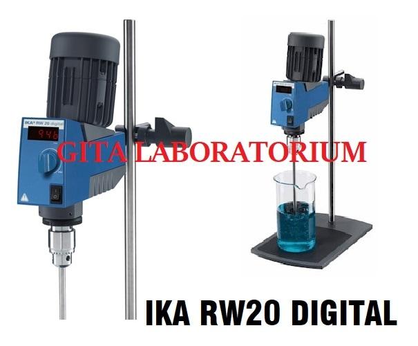 Jual IKA RW20 digital SET ORIGINAL IKA - Package RW 20 IKA full set ...