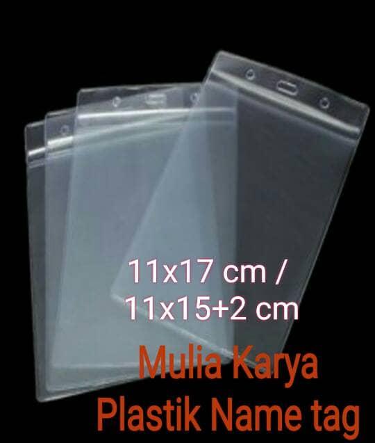 Jual Plastik Name tag 11x17 / ID Card / Plastik mika Pengenal - Jakarta ...