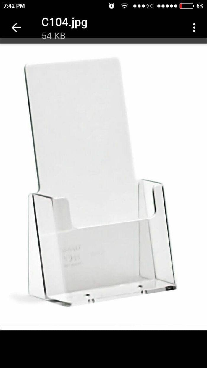 Jual take one box, tempat brosur - Jakarta Barat - acrylic_aksesoris ...