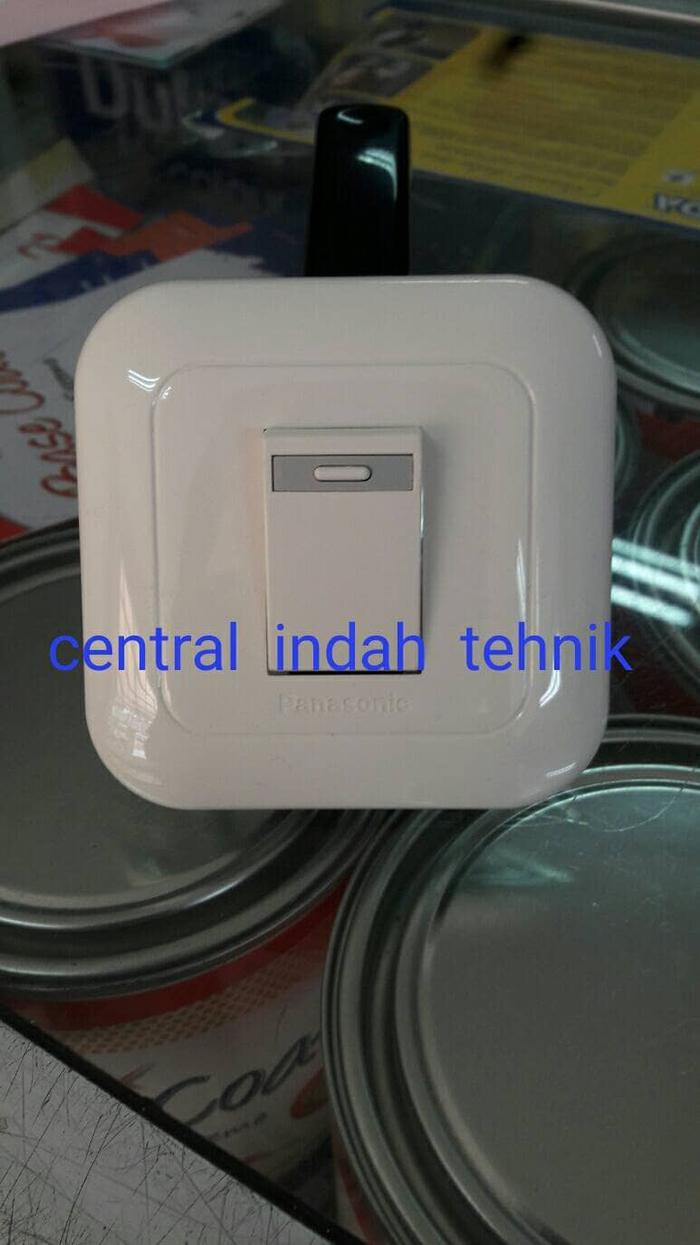 Jual SAKLAR SINGLE WEJ5531 WEJ 5531 PANASONIC MATA KECIL + FRAME ...