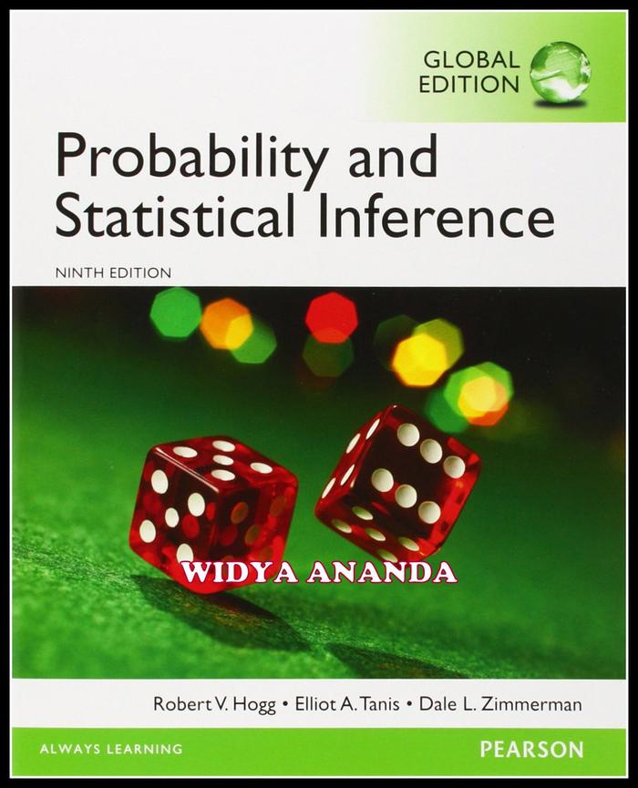 Jual Probability and Statistical Inference 9th edition - Kab. Karanganyar - WIDYA ANANDA | Tokopedia