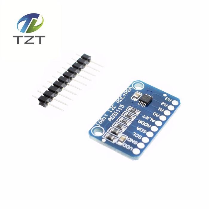 Jual ADS1115 16 Bit I2C Module ADC 4 channel with Pro Gain Amplifier ...