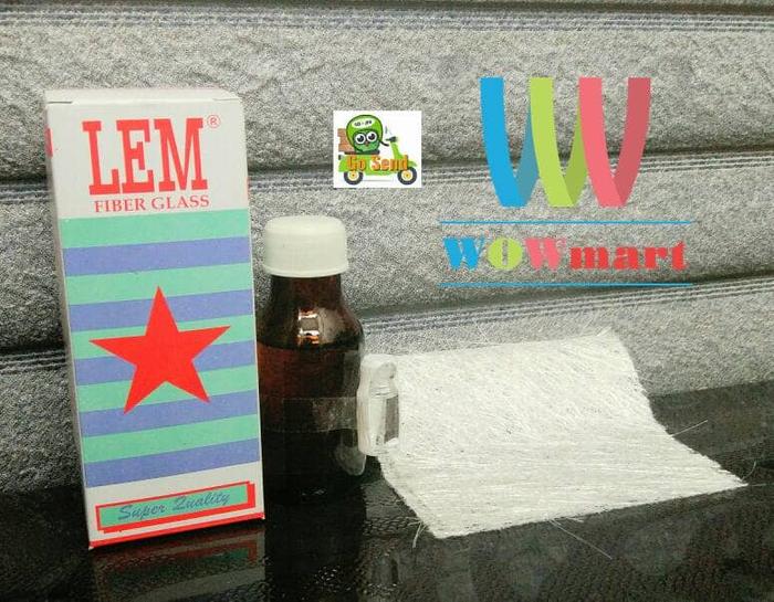 Jual Lem FIBER GLASS / RESIN - Kota Bandung - WOW.Mart | Tokopedia