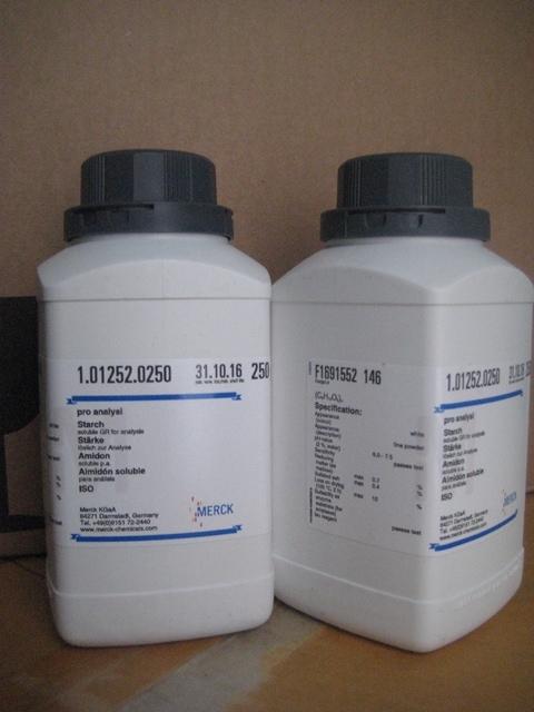 Jual MERCK 101252 Starch soluble / Amylum GR for analysis cap. 250 gr ...