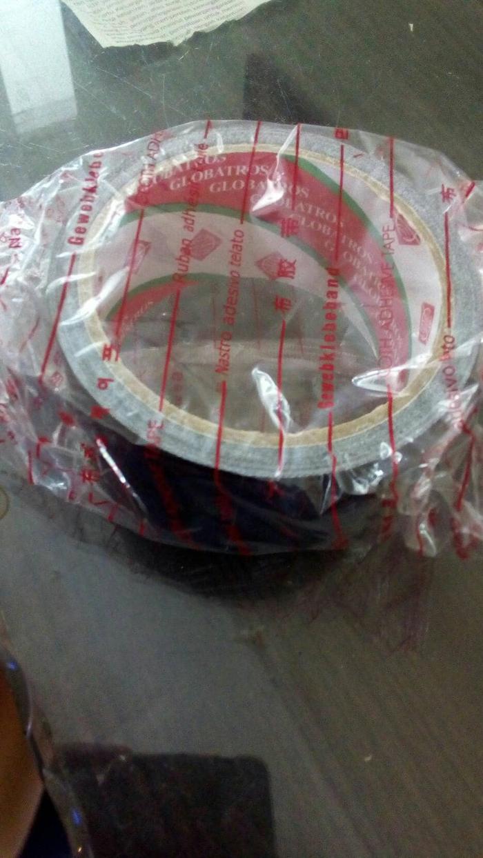Jual lakban isolasi hitam 2" lebar 5 cm jilid besar - Kab. Kubu Raya ...