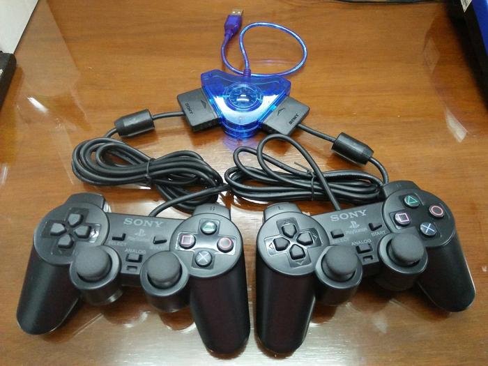 Jual stick ps 2 analog paket 2 stick + convertor usb 2 player - Jakarta ...