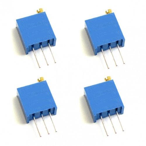 Jual MULTITURN 10K TRIMPOT TRIMMER VARIABLE RESISTOR POTENSIOMETER ...