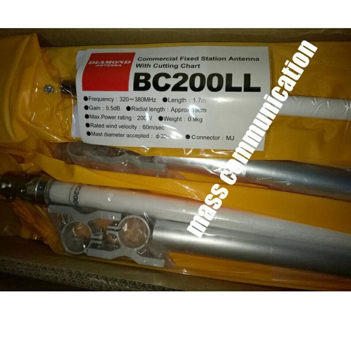 Jual ANTENNA DIAMOND BC200LL (ORIGINAL JAPAN) ANTENA BASE RADIO RIG ...