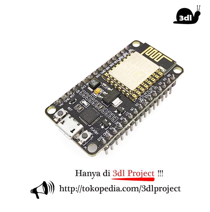 Jual NodeMCU ESP8266 CP2102 Wifi IoT Lua - Kab. Bandung - 3DL PROJECT ...