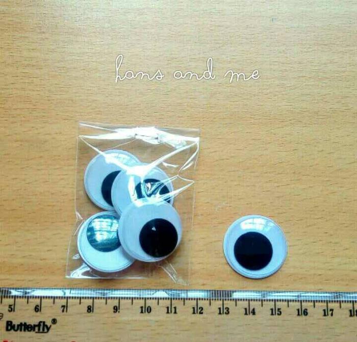 Jual Mata Boneka 25mm / Mata-Mataan Besar 2.5cm - Jakarta Barat - Hans ...